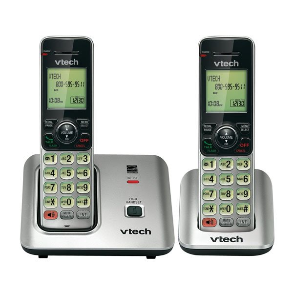 Vtech VT-CS6619-2 DECT 6.0 Expandable Cordless Phone- 2HS Vtech VT-CS6619-2 DECT 6.0 Expandable Cordless Phone- 2HS